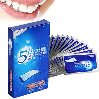Teeth Whitening Strips - 3D/5D/9D Whitening Technology牙贴