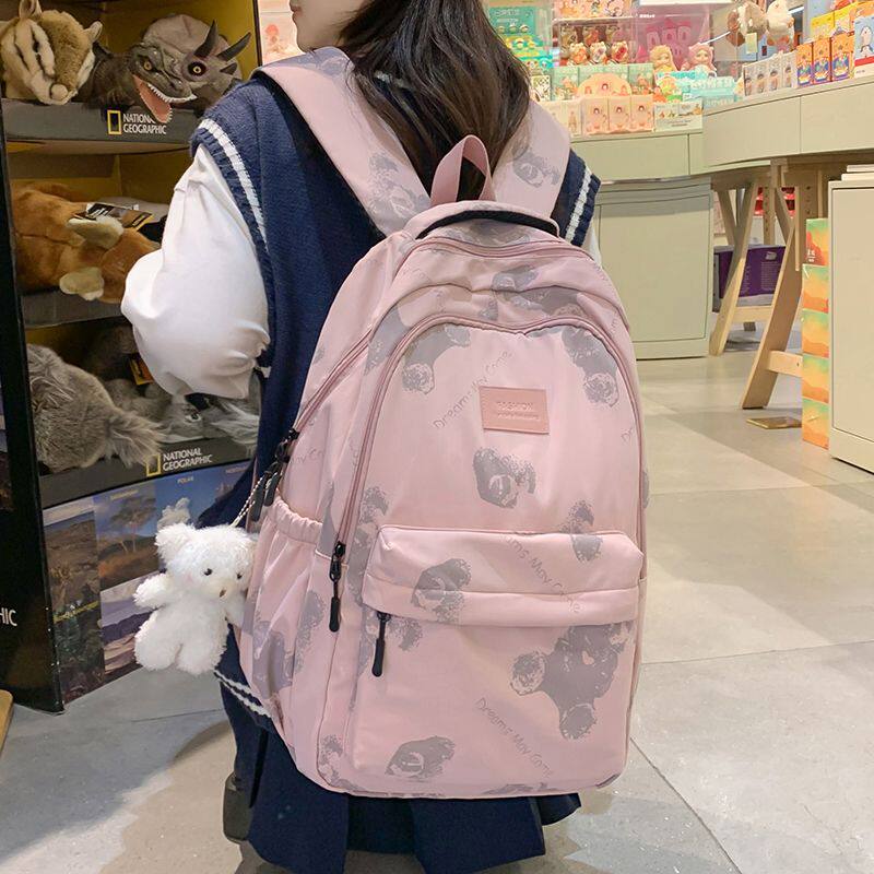 初中生高质量书包书包初中女生学院风网红高颜值中学生书包高中生