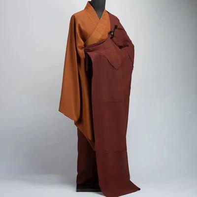 新款僧服海青居士服佛衣僧衣褂曼衣菩萨戒五戒曼衣搭衣七衣缦衣女