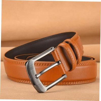 Mens Waist Belt Men Belts Leather Man For Jeans Black Male