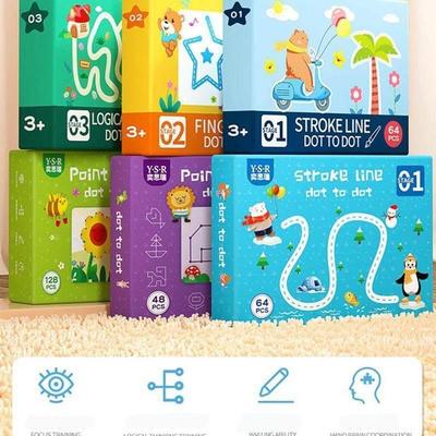 Children Montessori Toys Educational Math toys Drawing Table