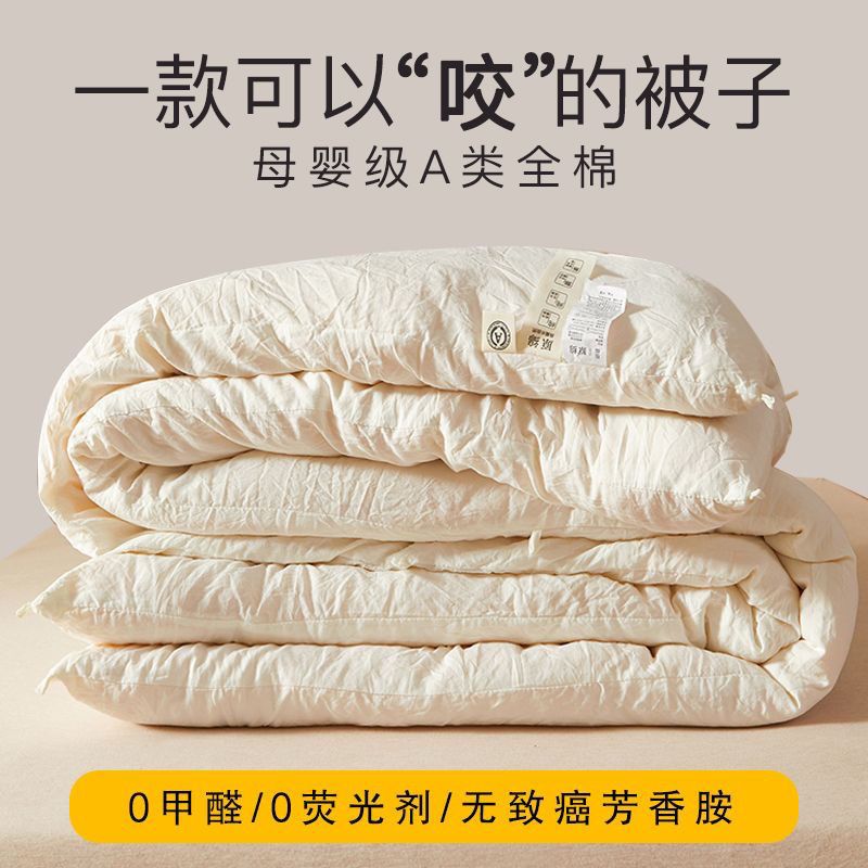 出口A类华夫格大豆纤维被冬被加厚保暖春秋被棉被子空调夏凉被芯