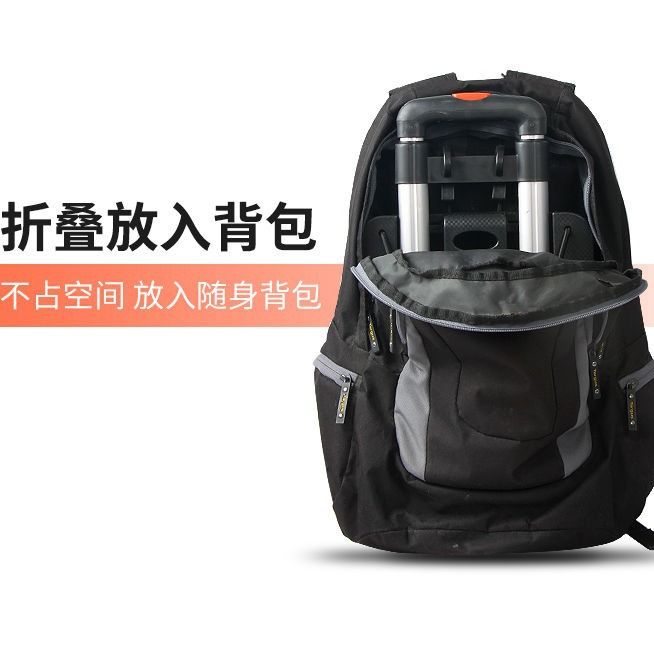 铝合金迷你小拉车手拉车便携行李车折叠拉杆车拉货搬运购物买菜车