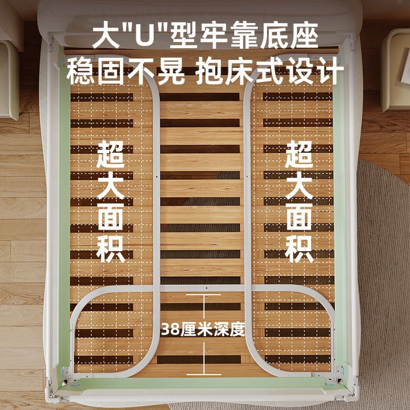 工厂 床围栏护栏防摔新款免打孔大底座婴儿宝宝挡板儿童防掉床