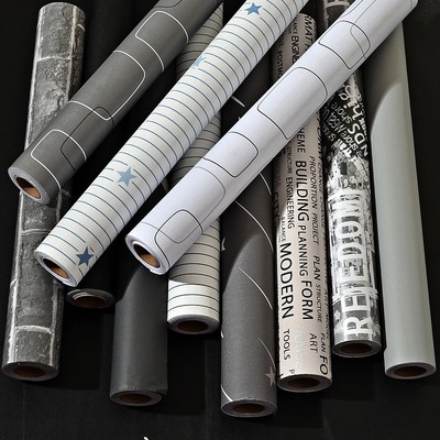 ?jh墙纸自粘墙壁贴画宿舍墙贴卧室温馨桌面壁纸防水防潮可擦洗贴