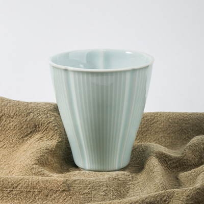 陶瓷马克杯高颜值茶杯2025新款家用水杯大容量泡茶杯咖啡杯茶具