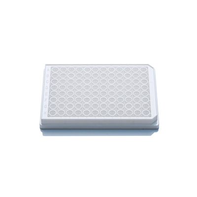 LABSELECT(甄选)11515 96孔细胞培养板,白色框,透明平底