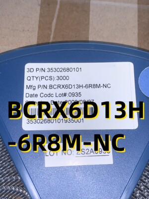BCRX6D13H-6R8M-NC  09+ SMD电感  原装现货