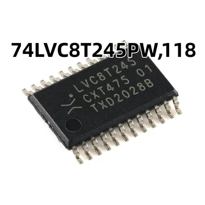 74LVC8T245PW,118 TSSOP-24 8位双电源转换收发器 三态原装正品