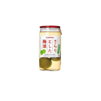CHOYA俏雅蝶矢清爽梅酒160ml*5瓶含梅子日本进口本格梅酒sarari