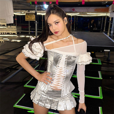 时尚欧美风夏季短裙甜美