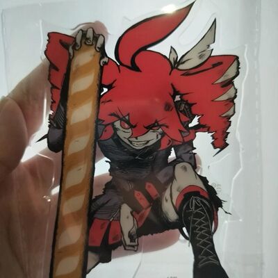 狂气重音teto亚克力立牌自制重音桌面摆件新款热门小红书DIY