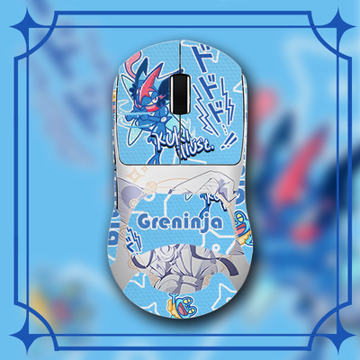 适用 VALKYRIE瓦尔基里M3菱纹鼠标防滑贴 防汗吸汗 耐磨 卡通贴纸