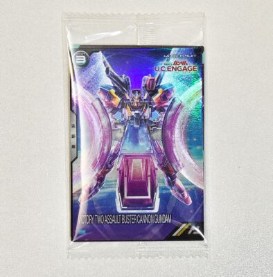 万代日版高达卡牌  U.C.ENGAGE  V2高达  活动限定收藏动漫周边