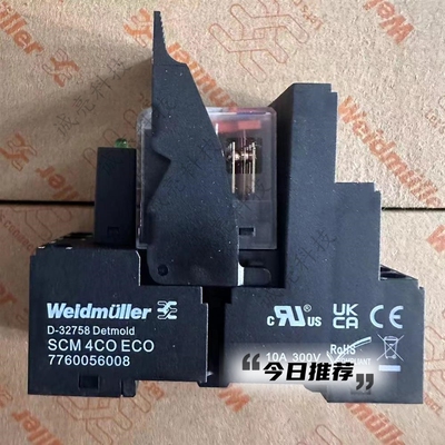 Weidmuller/继电器RCM KITS 24VDC 4CO LED 7760056029