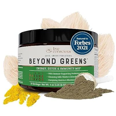 Live Conscious Beyond Greens Superfood Powder - Delicious