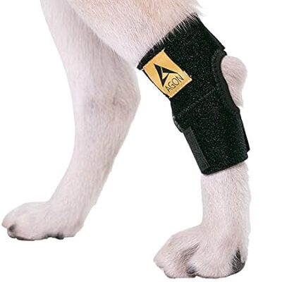 AGON? Dog Canine Rear Hock Joint Brace Compression Wrap W