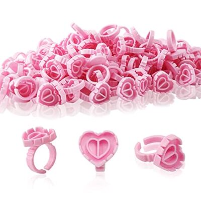 500Pcs Glue Rings for Eyelash Extensions Yangna Lash Glue