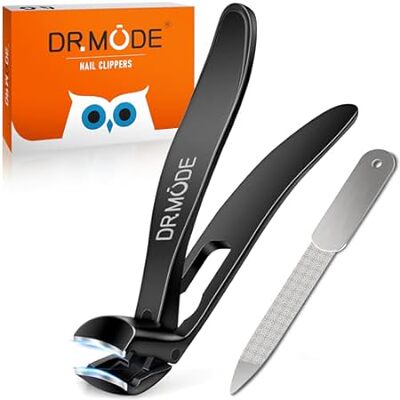 Nail Clippers for Seniors Thick Nails， DRMODE Large Angle