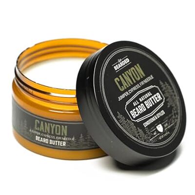 Live Bearded: Beard Butter， Made in USA - Canyon， 3oz - B
