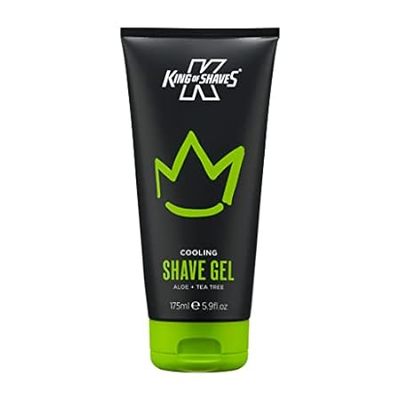 King of Shaves Cooling Aloe Vera Low Foam Shaving Gel for