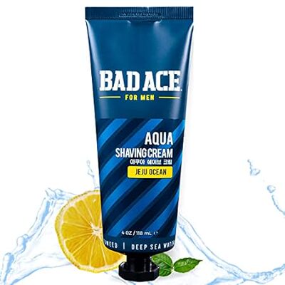 Aqua Men's Shaving Cream | Korean Skin Care for Men | Pro