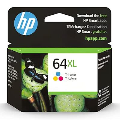 HP 64XL Tri-color High-yield Ink Cartridge | Works with H
