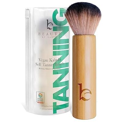 Bronzer Brush for Face - Kabuki Brush for Powder Foundati