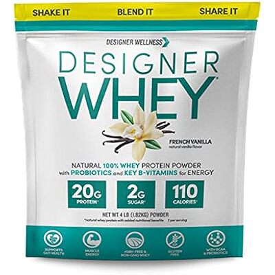Designer Wellness， Designer Whey， Natural When Protein Po
