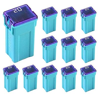 Tiooka 20A JCASE Car Fuse Automotive FMX Fuse Tall/Standa