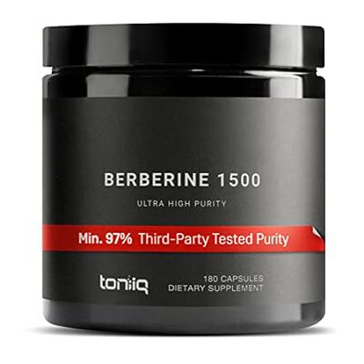 Toniiq Ultra High Strength Berberine 1500mg from The Hima