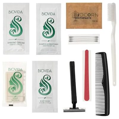 Moda West 96 Hygiene Kits - Bulk Case of Wholesale Deluxe