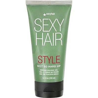 SexyHair Style Not So Hard Up Medium Holding Gel， 5.1 Oz