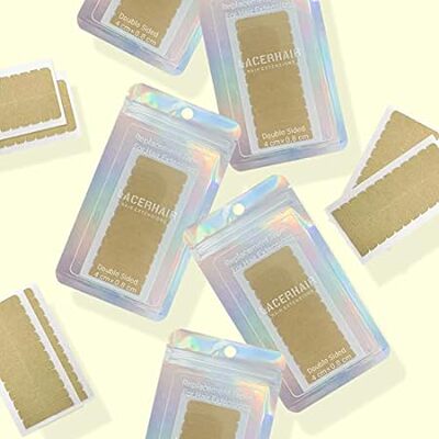 Lacer Hair Extension Tape Tabs 72 Pieces Double Sided Rep