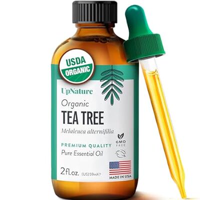 UpNature Organic Tea Tree Oil - 100% Pure Tea Tree Essent