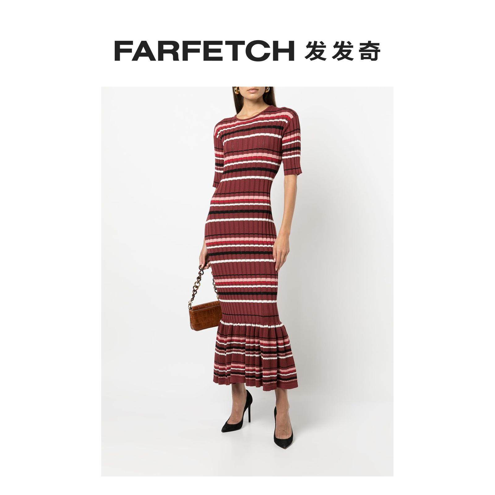 Adam Lippes女士条纹鱼尾连衣裙FARFETCH发发奇_虎窝淘