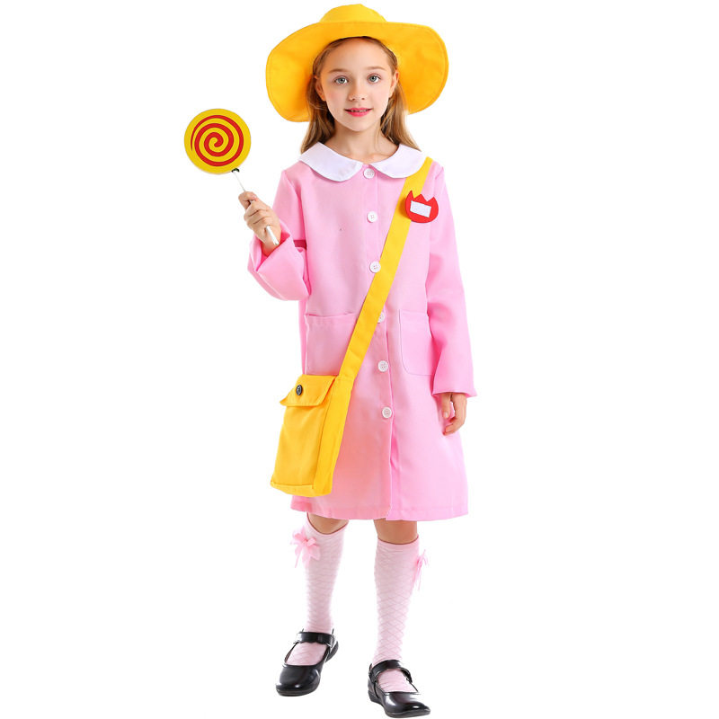 万圣服儿童日系幼稚园校服幼儿园服连衣裙帽子挎包女童学生演出服
