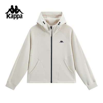 Kappa卡帕女装连帽针织外套