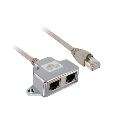 施耐德变频器ATV附件Modbus T分接头 电缆 1m VW3A8306TF10