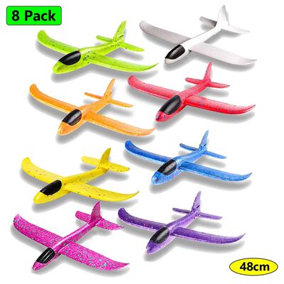 36cm48cm Large Foam Plane Glider Hand Throw Airplane Inertia