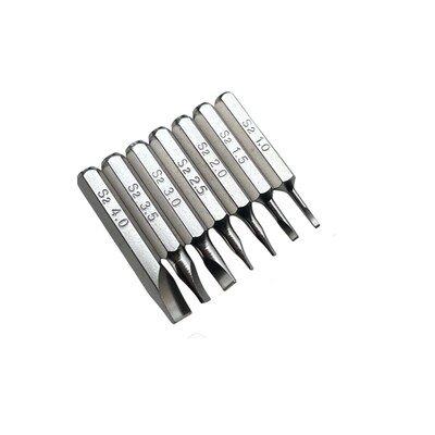 H4精密S2铬钼合金钢加硬小批头十字一字五星Y型内六角梅花镀镍