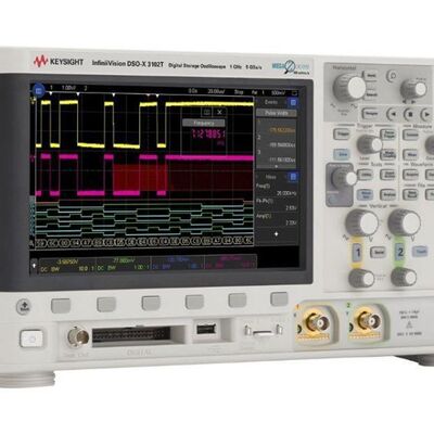 回收 KEYSIGHT是德科技 DSOX3102T 示波器：1 GHz，2 个模拟通道