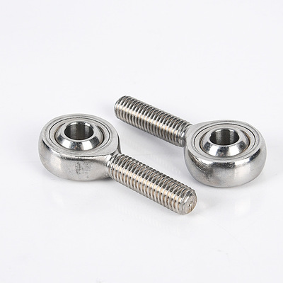 304不锈钢鱼眼杆端关节轴承万向头SI8 SI10 SI12 SI14 SI16 SI18