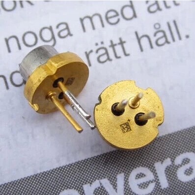 机器上拆下NDV4512 405nm 200mW蓝紫光激光二极管 脉冲400mW