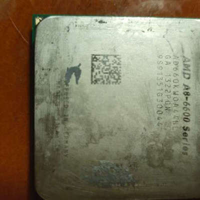 a8-6600k  cpu 件，测试完好