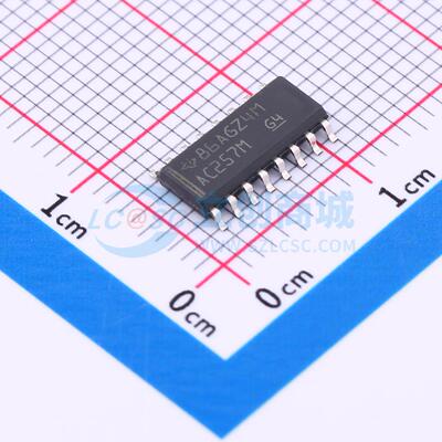 CD74AC257M SOIC-16 全新原装 TI(德州仪器)