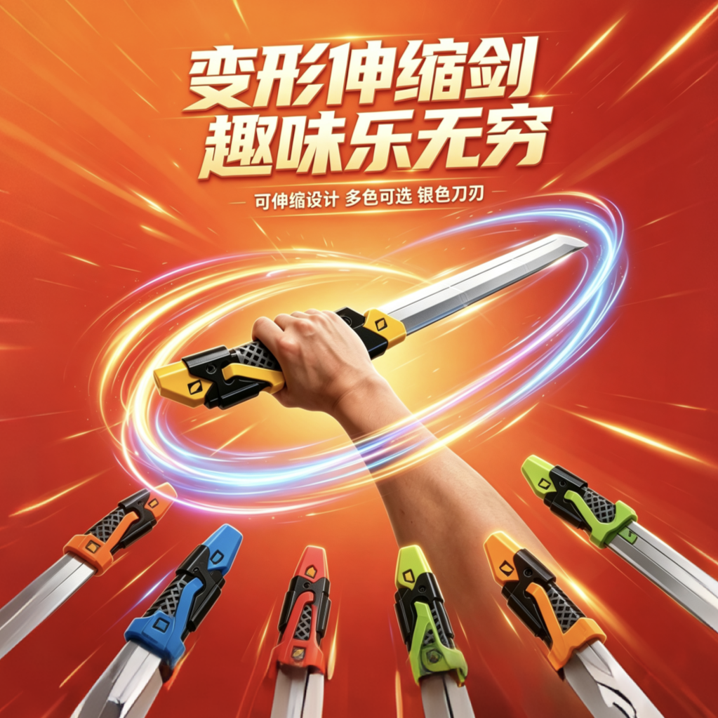 瓦罗兰特3D模型伸缩无畏契约实物玩具剑 多种颜色可选可选