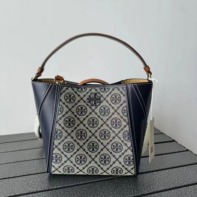 2025新款TB跨境女包mcgraw手提变形水桶包时尚复古斜挎单肩通勤包