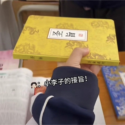 皇帝圣旨笔记本A5皇宫奏折子本学生同学奇葩创意搞怪恶搞抽象沙雕