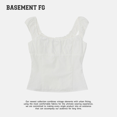 BASEMENT FG 美式纯欲简约百搭修身显瘦休闲吊带女 252010064005